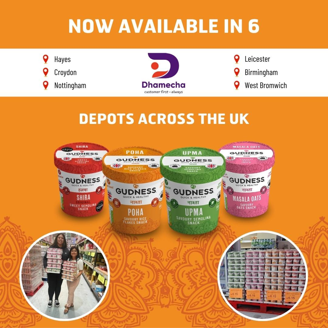 Gudness Products launch in Dhamecha Wholesale! – GudnessFoods